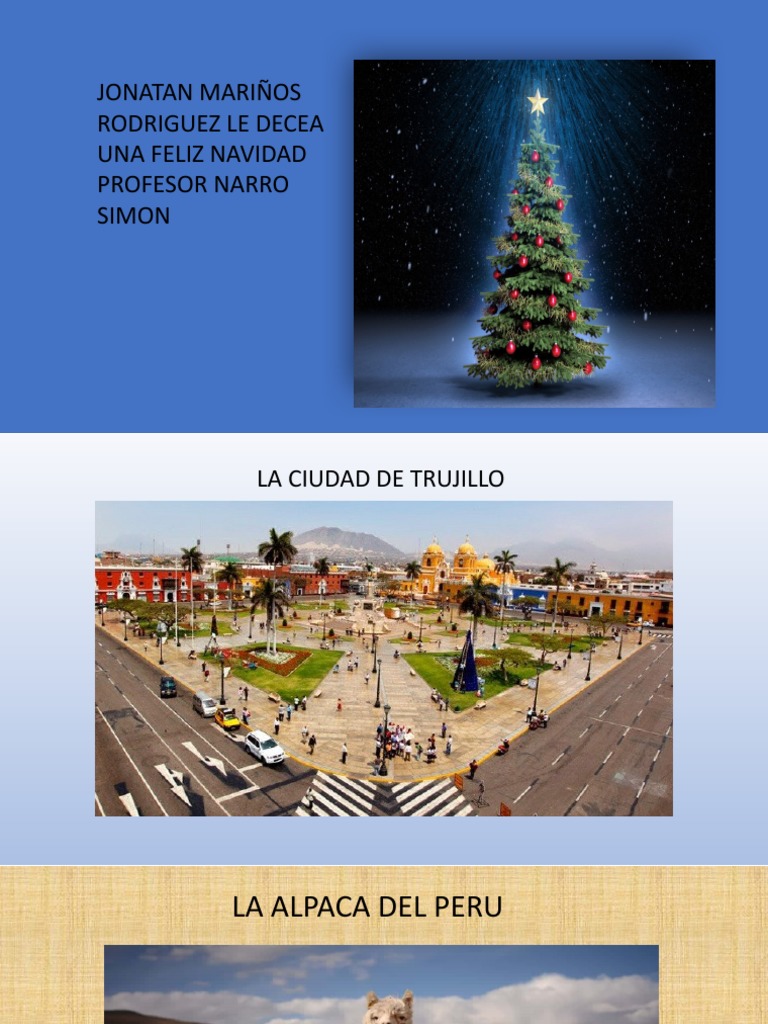 Jonatan Mariños Rodriguez Le Decea Una Feliz Navidad Profesor Narro ...