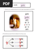 Prueba de Lenguaje M L P S D T Primero Basico | PDF