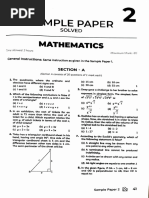 9 Cbse - 7.triangles (Worksheet) | PDF | Elementary Geometry | Euclidean Geometry