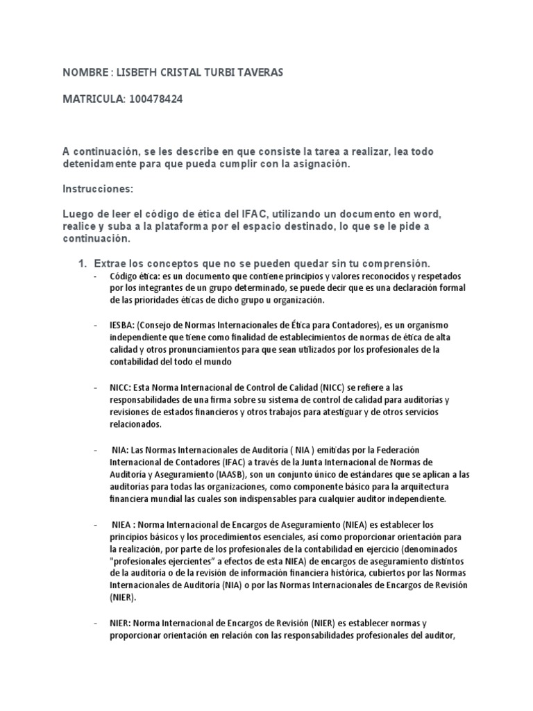 Estimados Alumnos, Tarea | Descargar gratis PDF | Auditoría | Contador