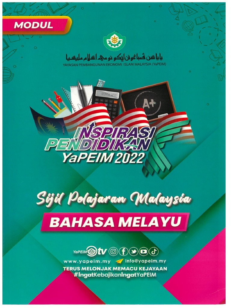 Modul Yapeim 2022 SPM Bahasa Melayu | PDF