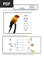 Prueba de Lenguaje M L P S D T Primero Basico | PDF