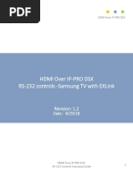 Samsung RS232 Control | PDF | Color Balance | Color