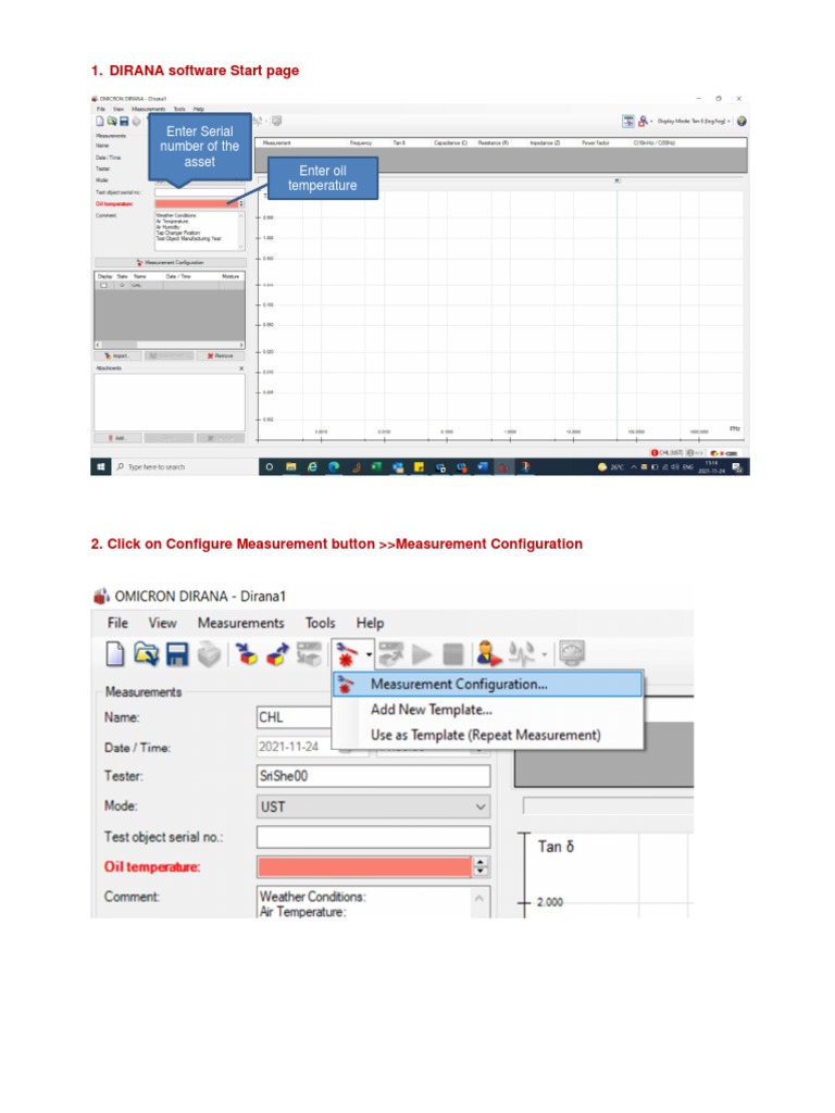 DIRANA Step-by-Step Instruction | PDF