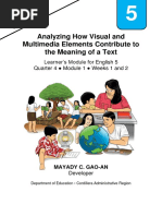 English Lesson Plan Infer Purposes of The Visual Media 5 | PDF | Mass ...