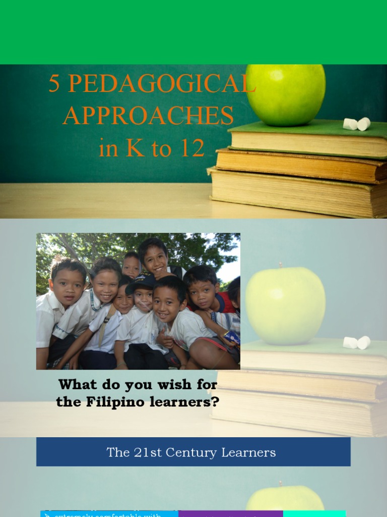 5 Pedagogical Approaches in K to 12 | PDF | Constructivism (Philosophy ...