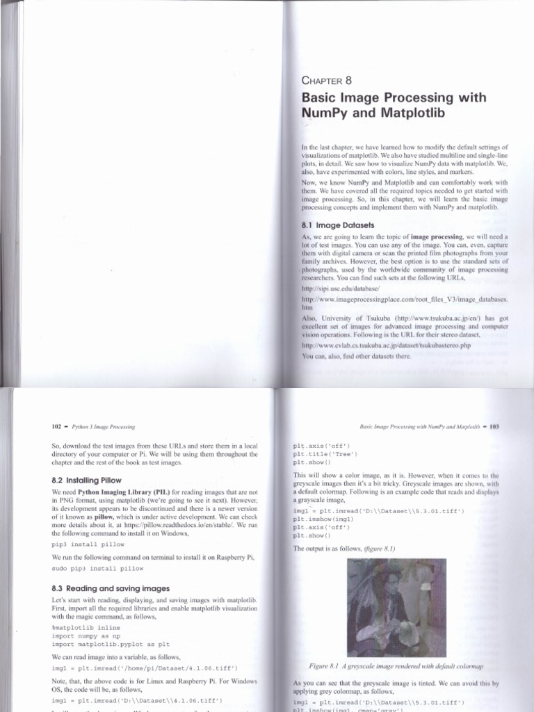 Image Processing with NumPy Basics | PDF | Image Processing | Computer Programming