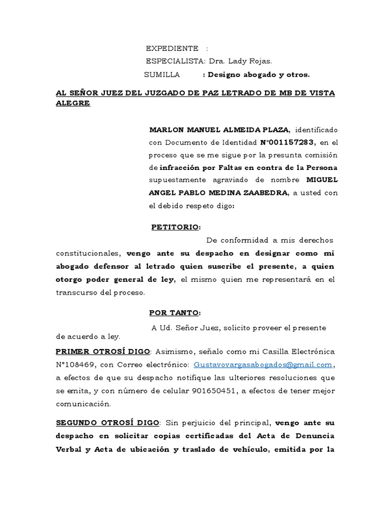 Adjunto Deposito Judicial Bustillos | PDF