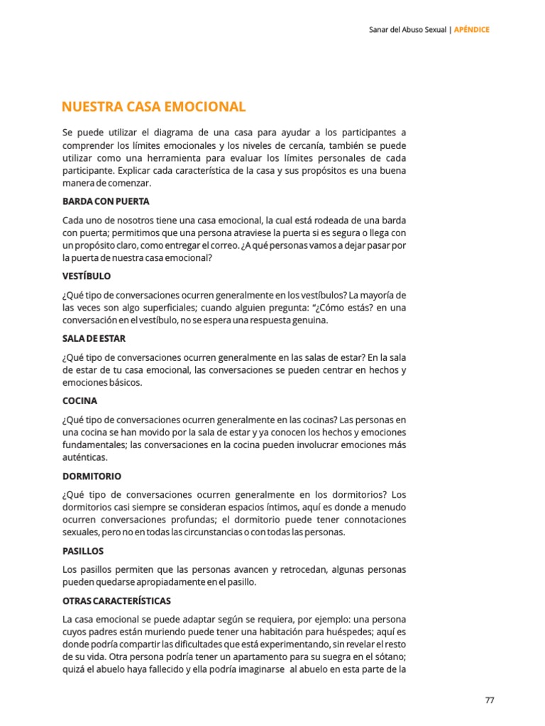 Our Emotional Home: Using a House Diagram to Explore Boundaries and ...