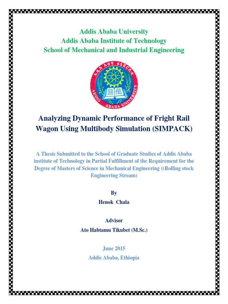 Rail Wagon Dynamics Analysis | PDF | Kinematics | Equations