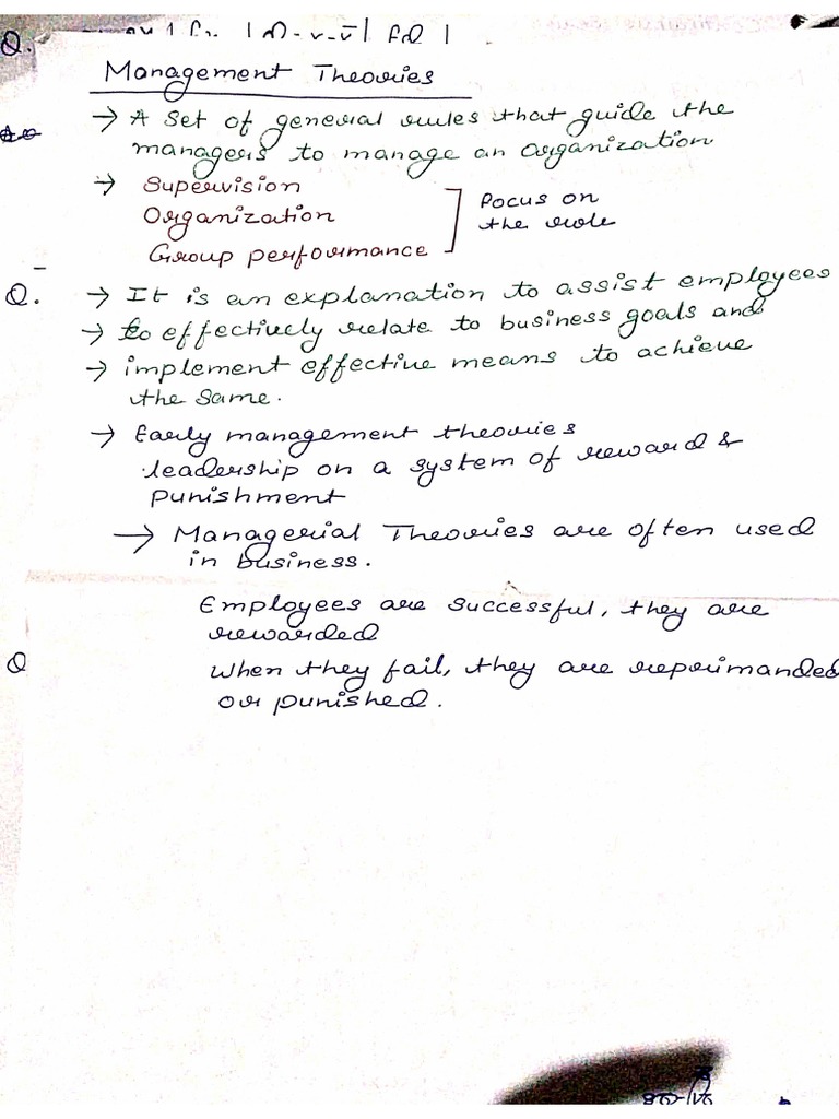 Management Thought | PDF