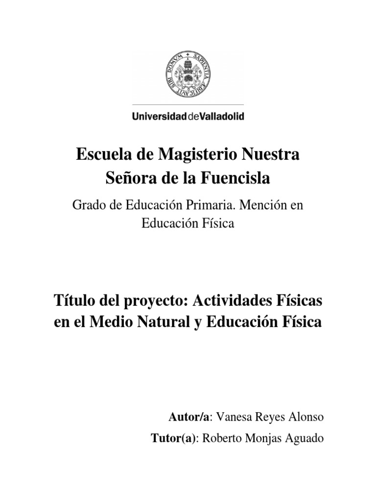 TFG-B 240 | PDF | Educación primaria | Plan de estudios