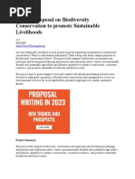 Project Proposal Tree Planting 1 | PDF | Trees | Environmentalism