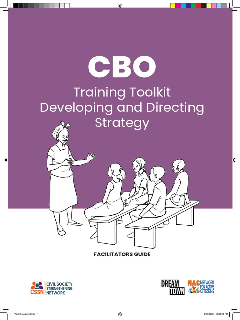 CBO Toolkit Module 3 - Planning and Developing Strategy | PDF ...