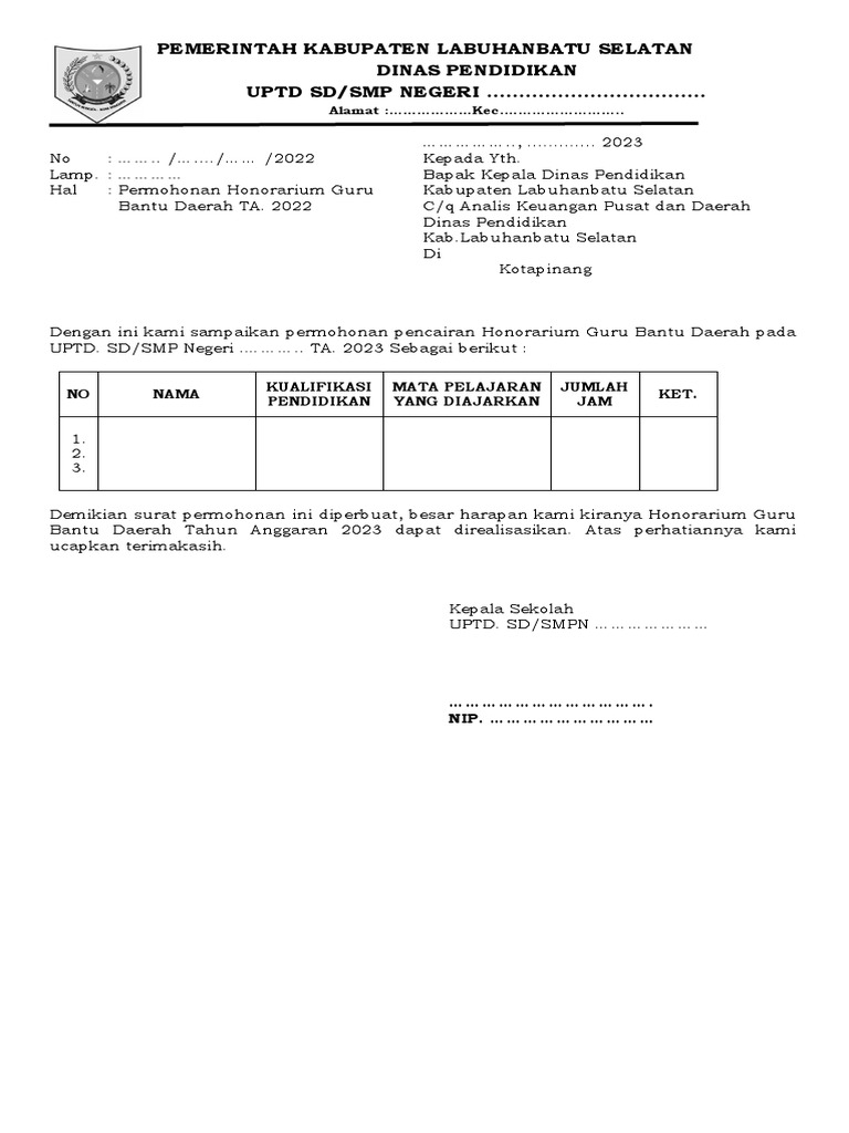 Format GURU APBD. | PDF