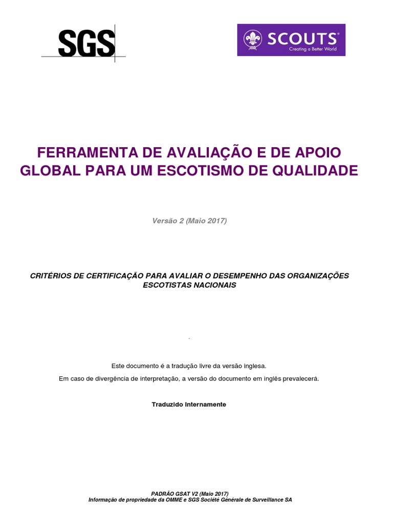 GSAT v2.0-PORTUGUESE | PDF | Governança | Conselho de Segurança das ...