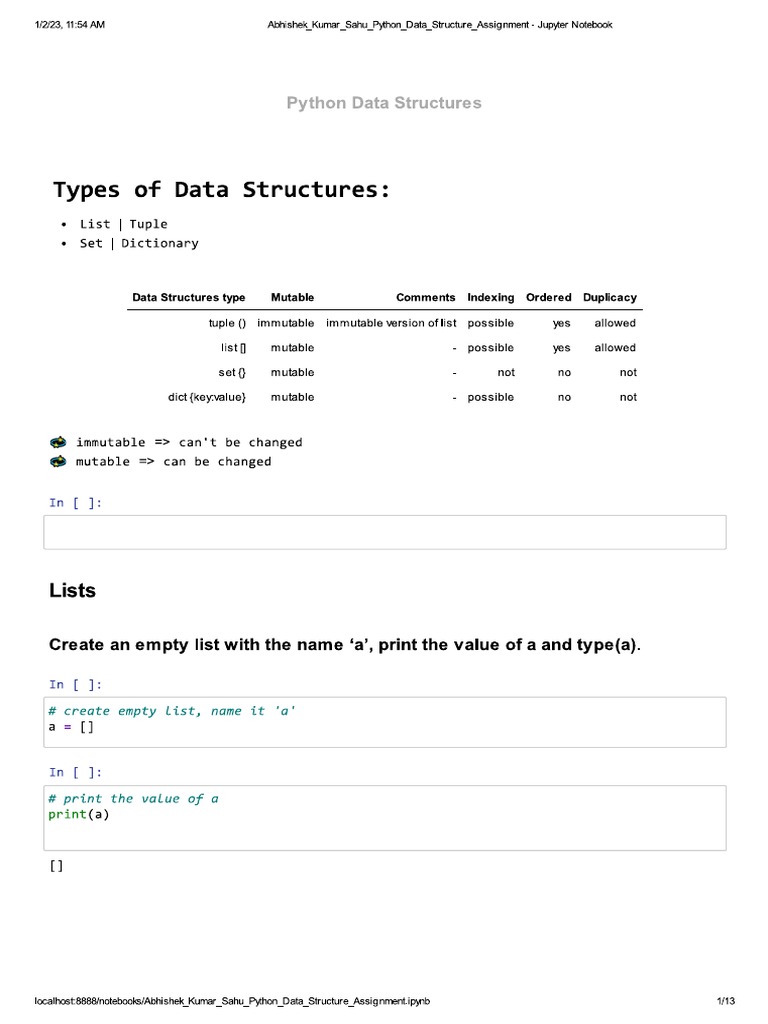 Data_Structure_Assignment | PDF