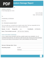 Cargo Damage Report-Template | PDF | Cargo | Ships