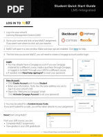 NGL Elt Myelt Studentquickstartguide | PDF