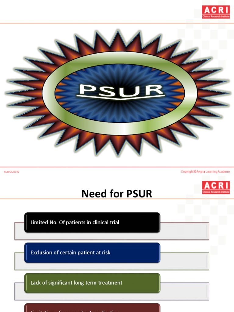 PSUR | PDF | Clinical Trial | Therapy