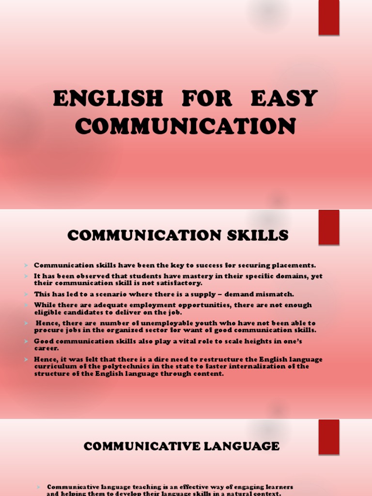 Boosting Student Communication Skills | PDF | Language Education | English Language