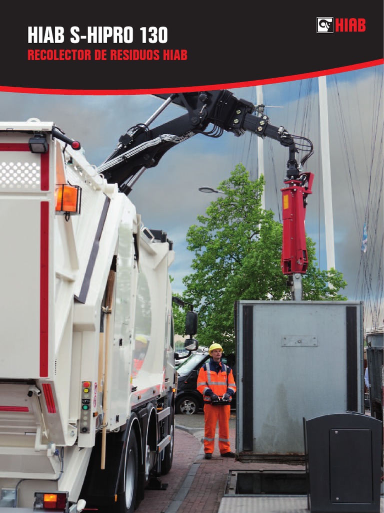 Hiab S-Hipro 130: Recolector de Residuos Hiab | PDF | Residuos | Camión