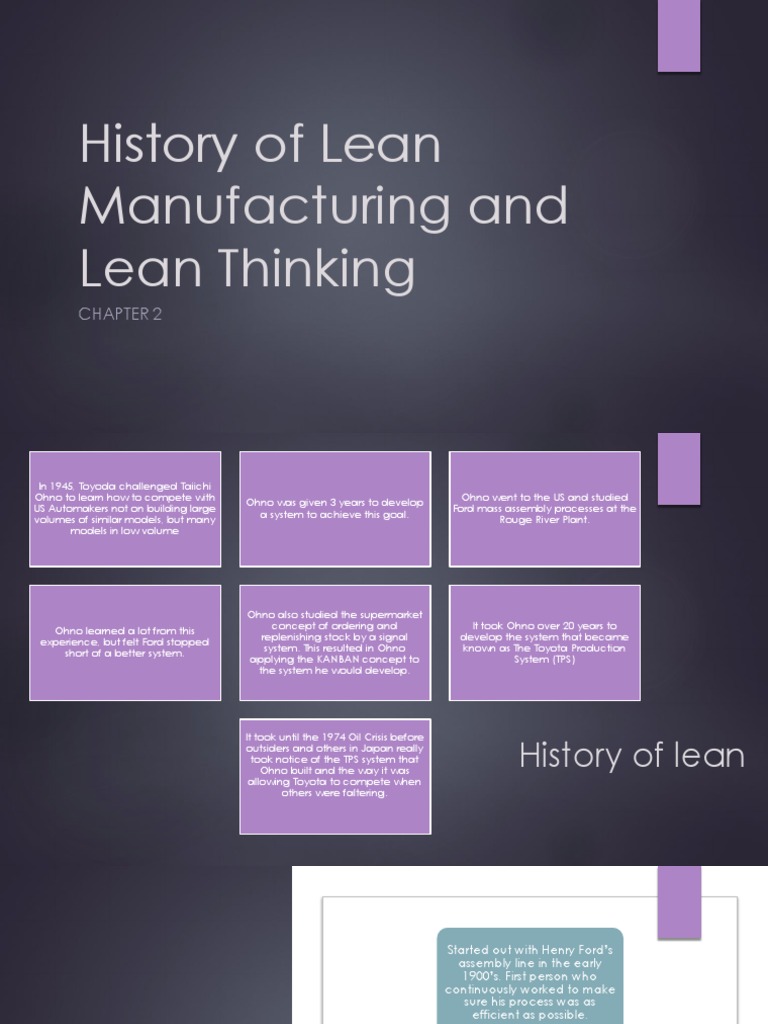 Lean Manufacturing Chapter 2 | PDF | Lean Manufacturing | Parts Per ...