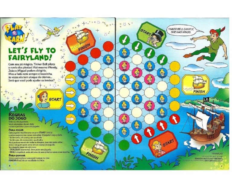 Peter Pan Game 1 | PDF