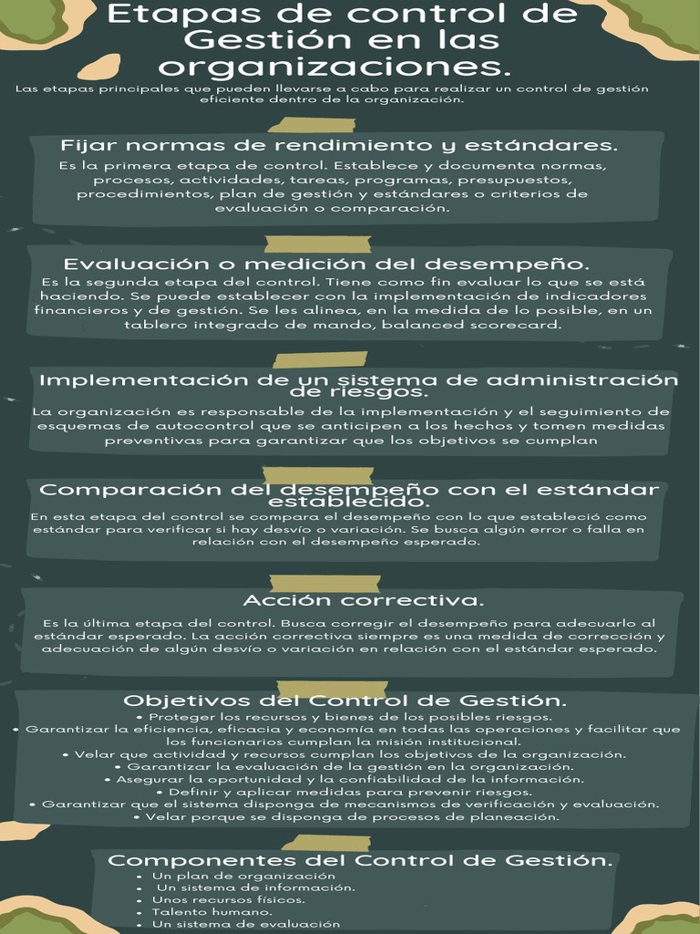 Etapas de Control de Gestion en Las Organizaciones. | PDF | Evaluación ...