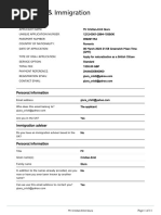 FRRO Form C | PDF | Travel Visa | Immigration Law