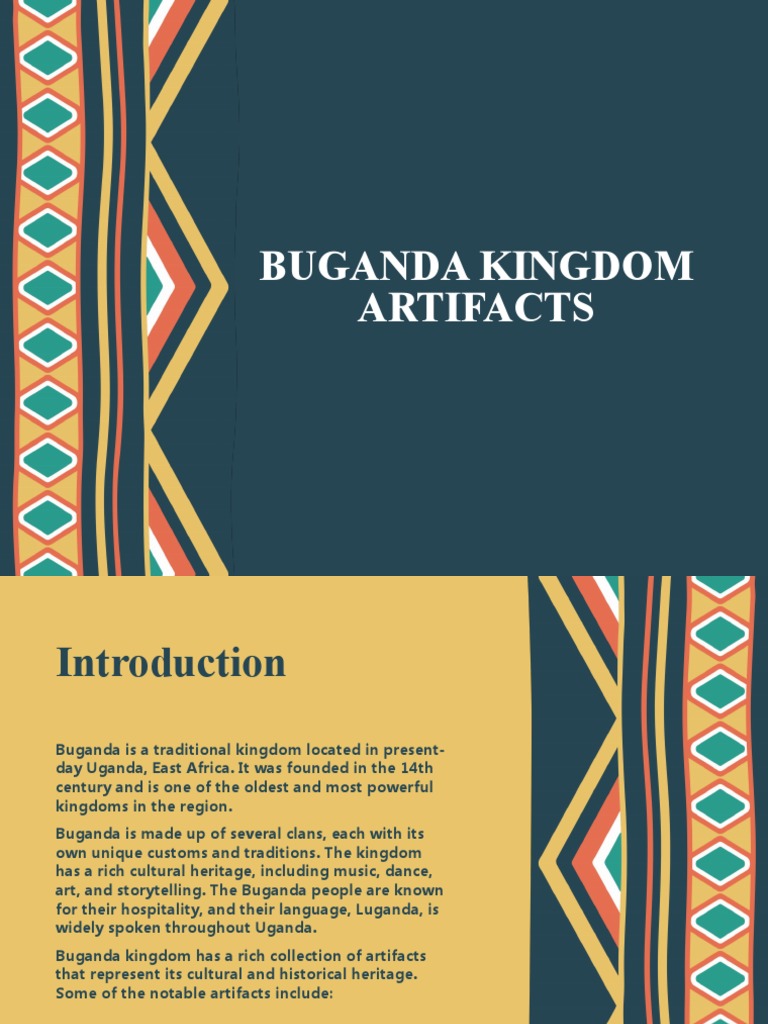 Buganda Artefacts | PDF | Textiles | Pottery