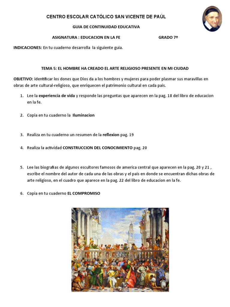 Guia 5 Moral y Civica 7º Grado | PDF