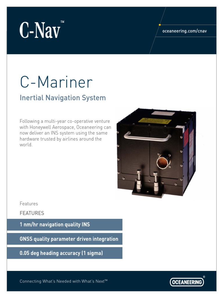 CNAV - C-Mariner | PDF | Inertial Navigation System | Computer Engineering