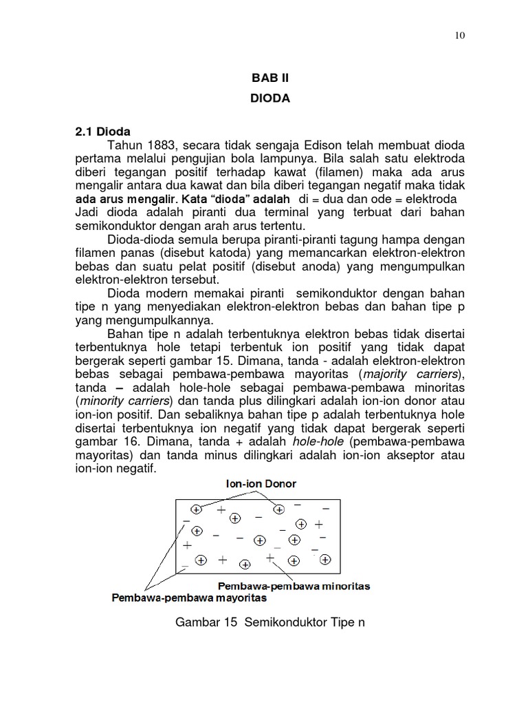 Bab 2. Dioda | PDF | Sains & Matematika