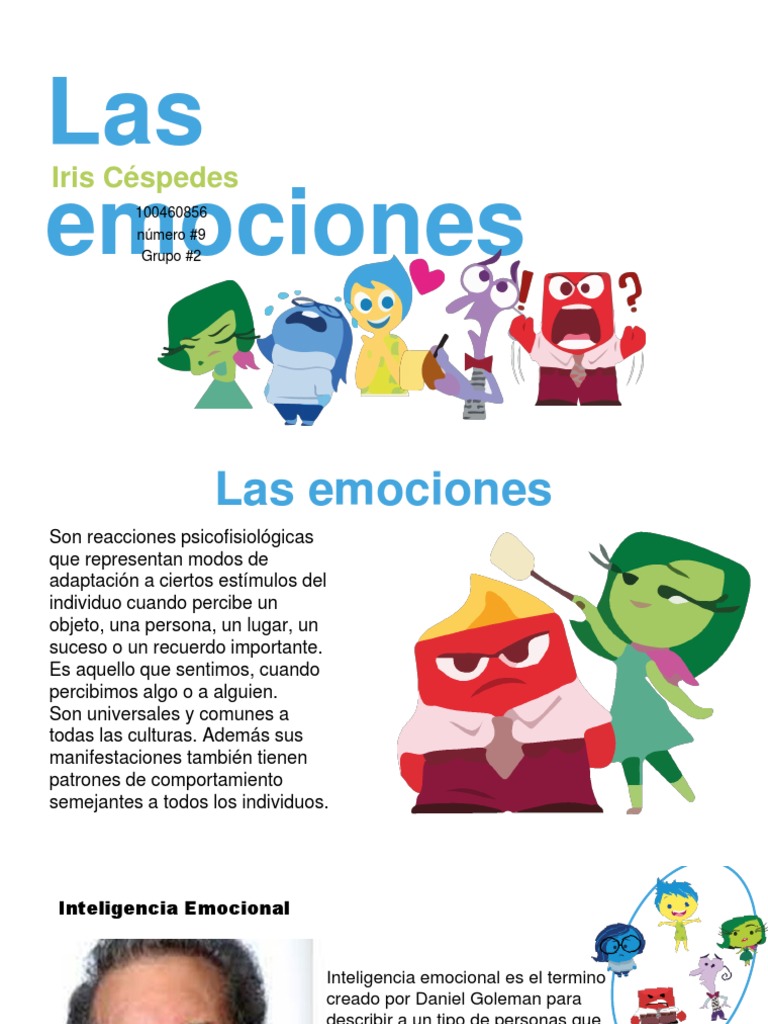 Presentacion Las Emociones | PDF | Las emociones | Ira