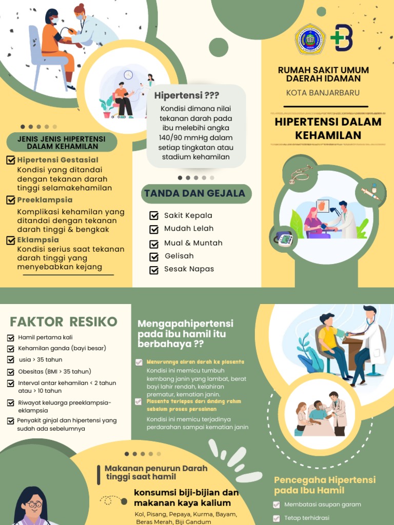 Leaflet Hipertensi Revisi | PDF