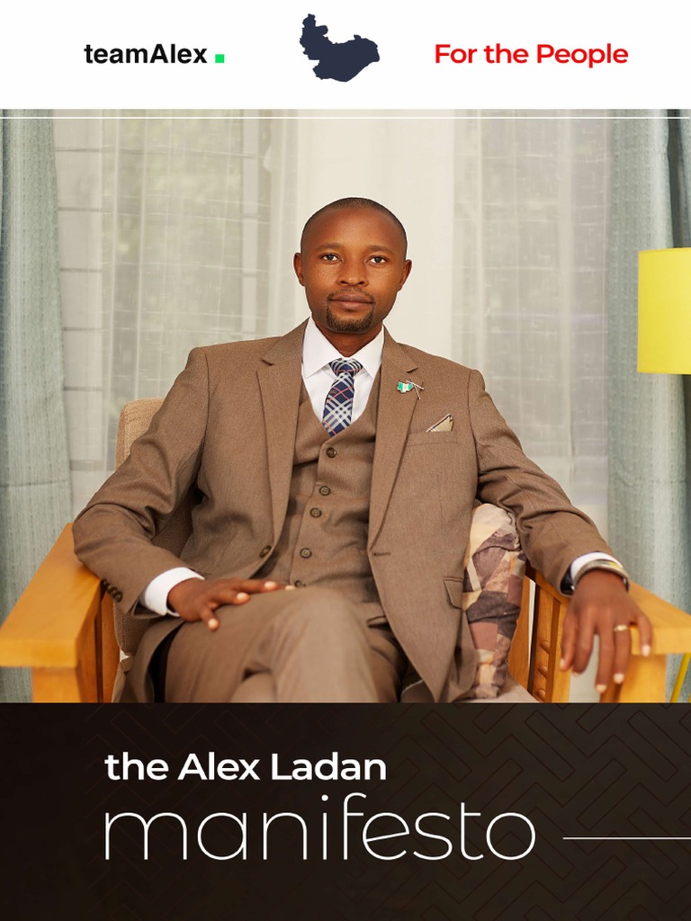 Alex Ladan Manisfesto 2023 | PDF