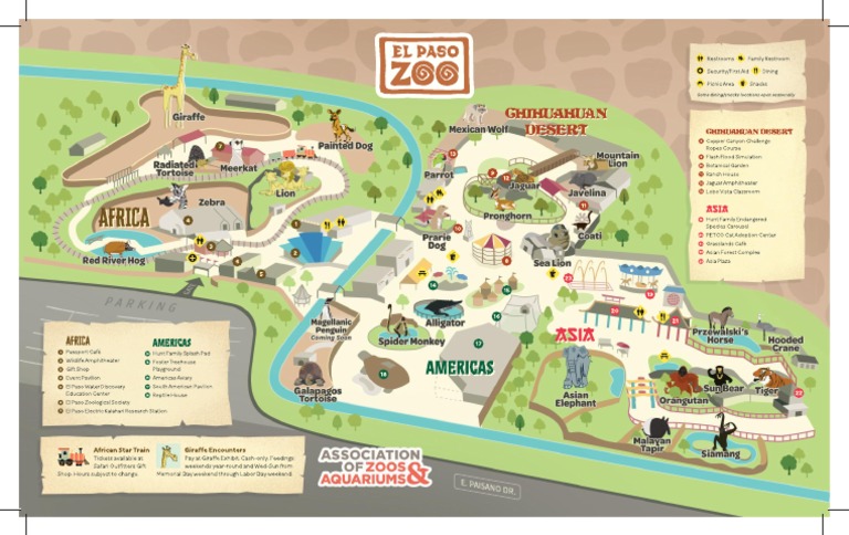 Zoo Map | PDF