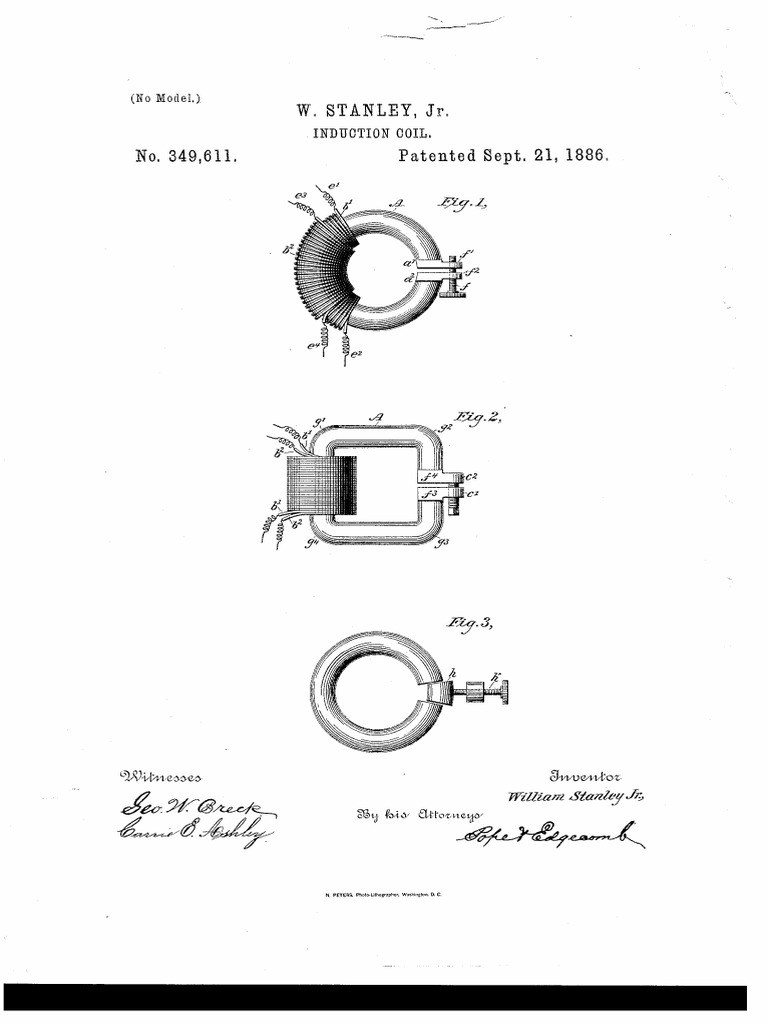 Stanley Transformer Design | PDF | Inductor | Electric Power
