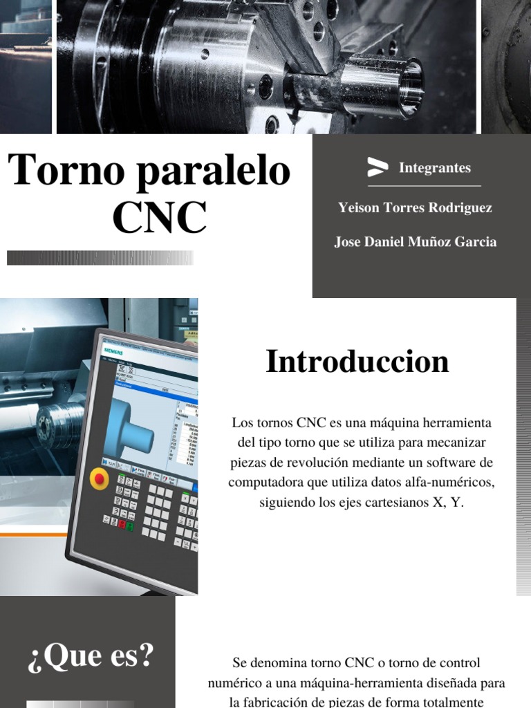 Torno Paralelo CNC | PDF