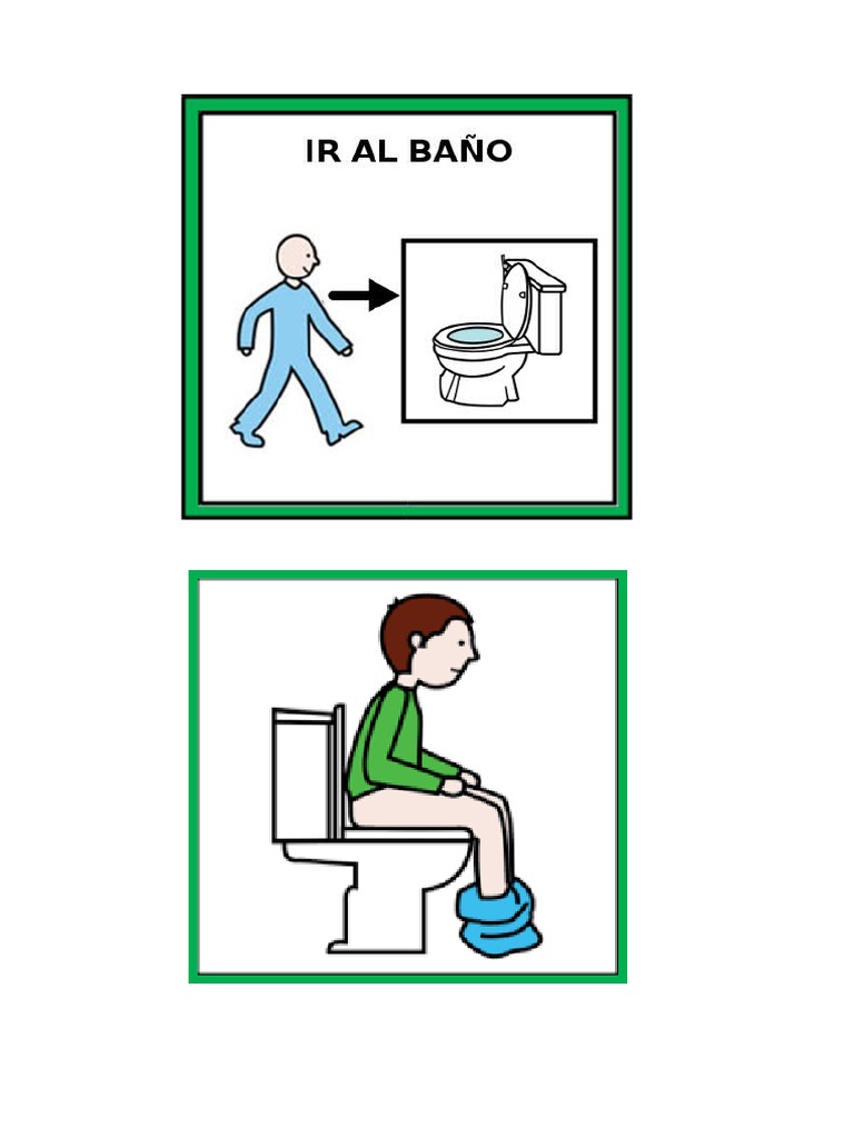 Pictograma Ir Al Baño | PDF