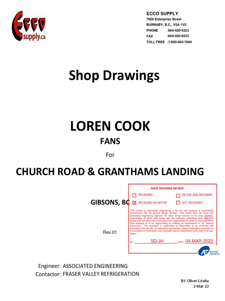 HVAC Loren Cook Fans | PDF | Manufactured Goods | Electrical Engineering