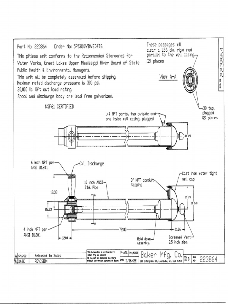Work Order 92206 O&M Manual 5 | PDF