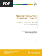 P90 and P50 Solar Yield Calculations | PDF | Standard Deviation ...