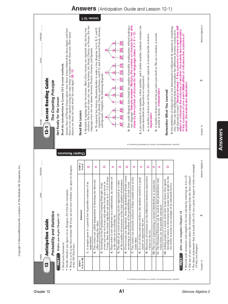 Prob CH 12 Solutions | PDF | Probability