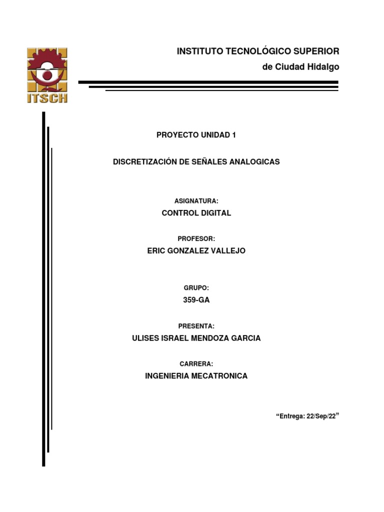 Reporte Proyecto U1, Ulises | PDF