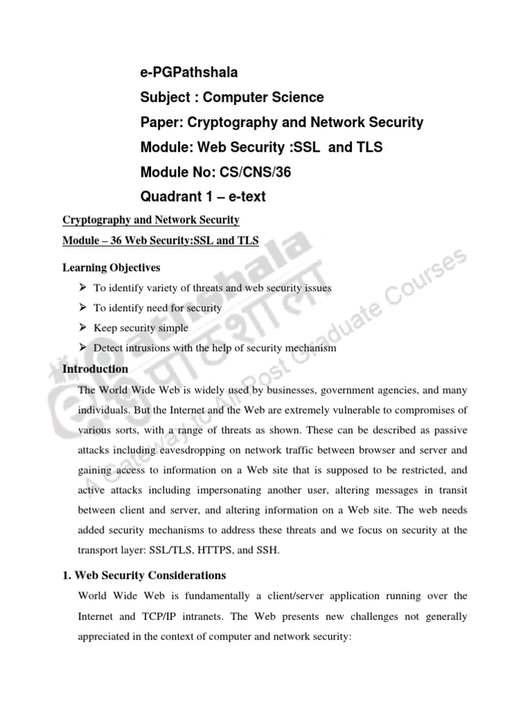 SSL Tls | PDF | Transport Layer Security | Security