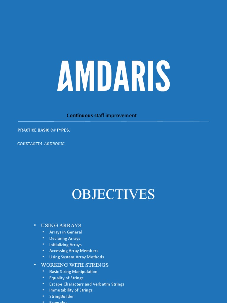 Array String Practicebasictypes Pdf String Computer Science Method Computer Programming 