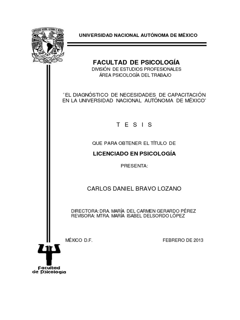 Tesis Unam Pdf Constitución Planificación