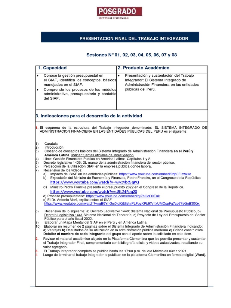 EV - Presentacion Final Del Trabajo Integrador | PDF | Presupuesto